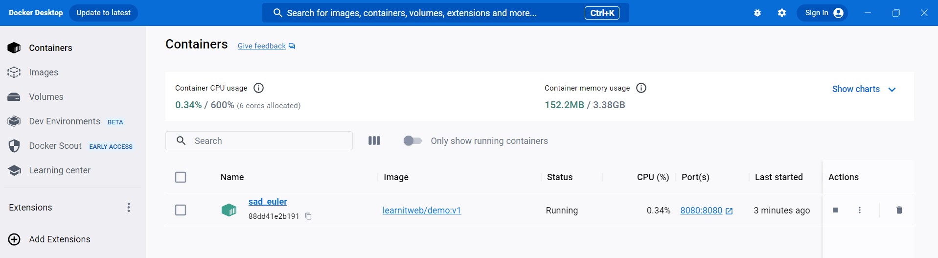 Generate And Run Docker Image Of Spring Boot Application Learnitweb