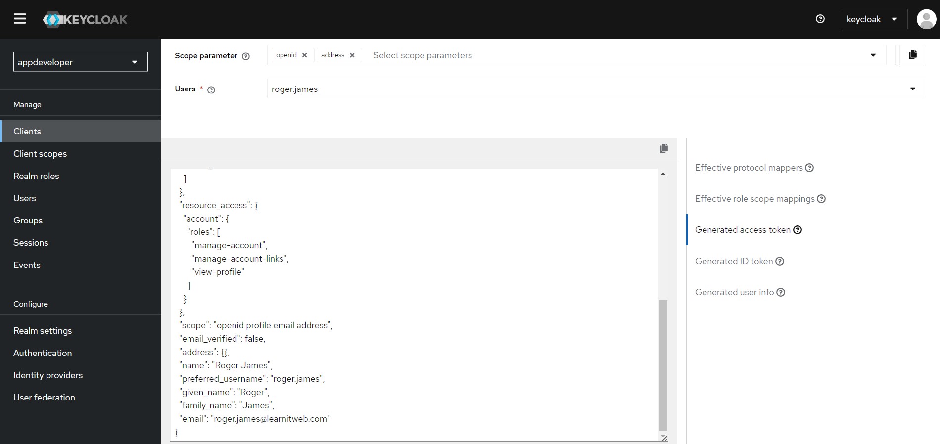 Keycloak Create New Oauth Client And Request Access And Refresh Token